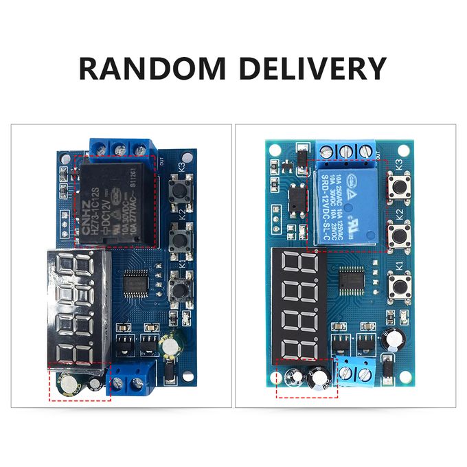 Precision Timing Control: Multifunction Delay Time Module for Relay ...