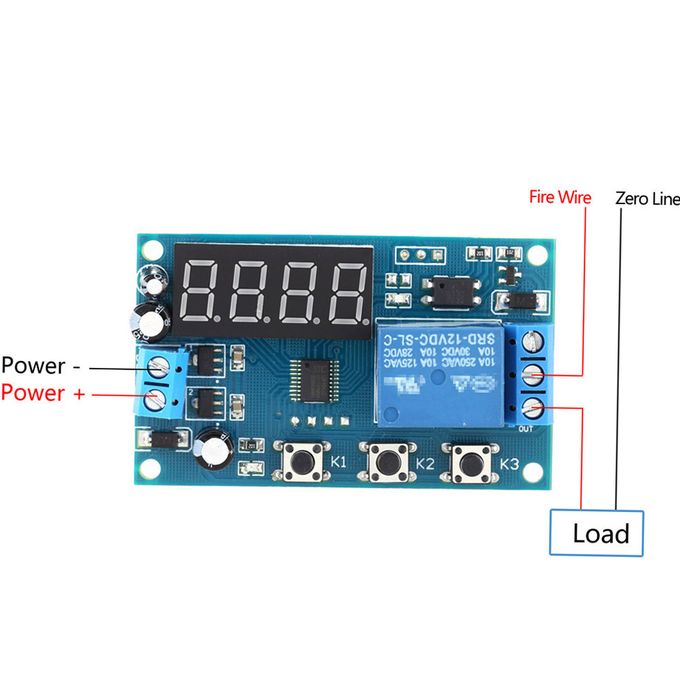 Precision Timing Control: Multifunction Delay Time Module for Relay ...